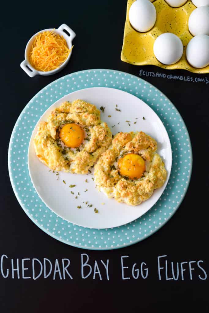 Cheddar Bay Egg Fluffs - Cuts and Crumbles