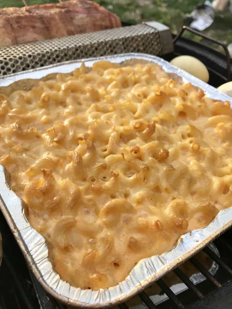 Smoked Mac and Cheese - Cuts and Crumbles