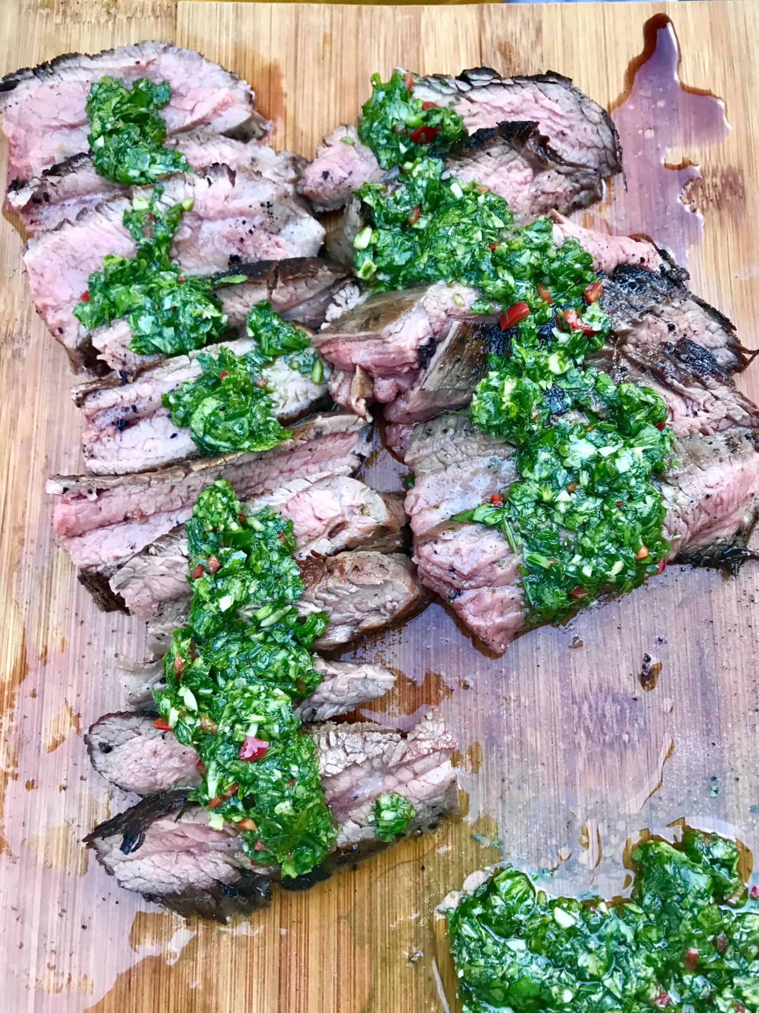 Caveman Style Flank Steak - Cuts and Crumbles